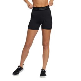 Adidas Techfit Branded Elastic 4 Inch Short Tight Damen