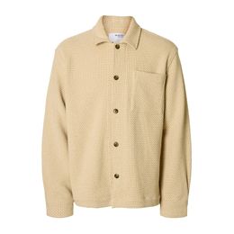 Selected Hemd 'SLHRegfred' Herren Gr&ouml;&szlig;e L beige