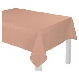 Tischdecke ADAM "Uni Collection" Gr. 2, beige, B:120cm L:120cm, Bio-Baumwolle, Tischdecken, Tischdecke, aus 100% Bio-Baumwolle