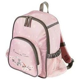 Kinderrucksack Sterntaler "Emmi Girl", Kinder, Gr. B/H/T: 24cm x 30cm x 10cm, rosa (zartrosa), Polyester, Rucks&auml;cke