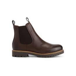 TRAVELIN' Leder-Chelsea-Boots "Agder" in Braun - 40% | Größe 38 | Stiefeletten