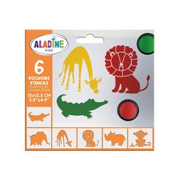 Aladine Schablonen-Set "Savanne" - ab 4 Jahren - 16% | Kinder-kreativspielzeug