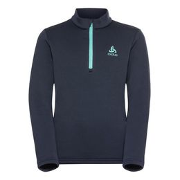 Odlo Fleecepullover "Berra" in Dunkelblau - 44% | Größe 116 | Kids-fleecejacken-fleecepullover
