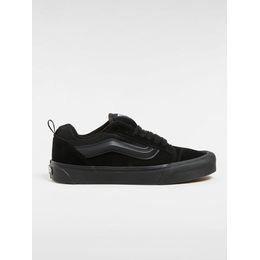 Vans Leder-Sneakers "Knu Skool" in Schwarz - 34% | Größe 45 | Damen-sneakers