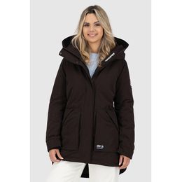 alife and kickin Parka "FloraAK" in Braun - 44% | Größe M | Damenjacken