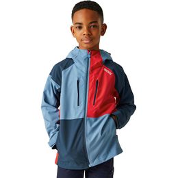 Regatta Funktionsjacke "Highton" in Blau/ Rot - 72% | Größe 128 | Kinderjacken
