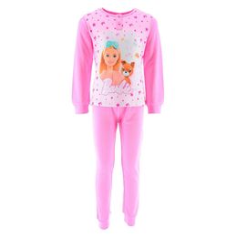 Barbie Pyjama "Barbie" in Rosa - 63% | Größe 104 | Kinder-waesche