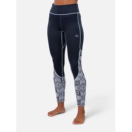 KARI TRAA Thermounterhose "Eloise" in Dunkelblau - 51% | Größe XL | Damen-sportunterwaesche