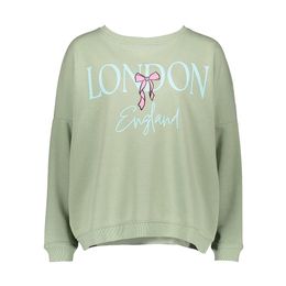 miss goodlife Sweatshirt "London" in Salbei - 62% | Gr&ouml;&szlig;e S | Damen-sweatshirts-jacken