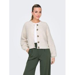 Jacqueline de Yong JDY Cardigan "Yeira" in Creme - 13% | Größe M | Damen-pullover-cardigans