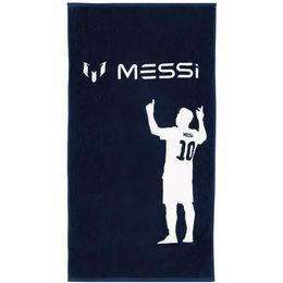 Messi Badetuch in Dukelblau - (B)50 x (H)100 cm - 13% | Badtextilien