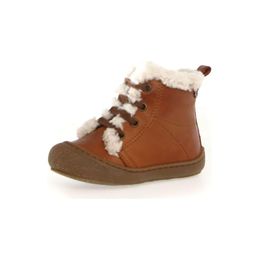 Naturino Leder-Boots "Bebay" in Hellbraun - 43% | Gr&ouml;&szlig;e 25 | Baby-stiefel-boots