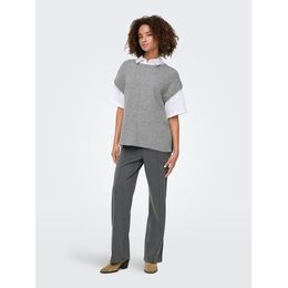 Only Pullunder in Grau - 24% | Größe S | Damen-pullover-cardigans