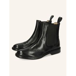 Melvin & Hamilton MELVIN & HAMILTON Leder-Chelsea-Boots "Sally 112" in Schwarz - 43% | Größe 41 | Stiefeletten