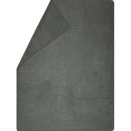 David Fussenegger Wohndecke "Savona - Faux Uni" in Grün - 29% | Größe 200x150 cm | Decken