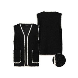 Sublevel Teddyweste in Schwarz - 37% | Größe M/L | Damenjacken
