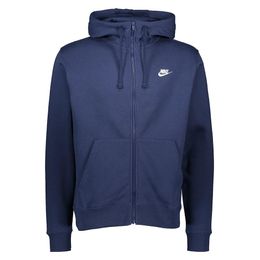 Nike Sportswear Sweatjacke "Club Fleece" in Dunkelblau - 52% | Größe XL | Herren-sweatshirts-jacken