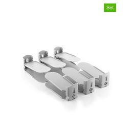 InnovaGoods 6er-Set: Schuhorganizer in Grau - (B)26 x (H)10 x (T)10 cm - 69% | Garderoben