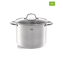 Fissler 2tlg. Set: Edelstahl-Kochtopf "Copenhagen" - &Oslash; 24 cm - 10% | Kochgeschirr