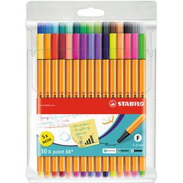 Stabilo Fineliner "Stabilo point 88" - 30 Stück - 12% | Schulzubehoer