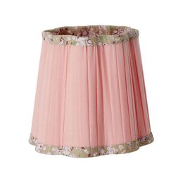 Rice Lampenschirm in Rosa - (H)17 x Ø 19,5 cm - 34% | Tischleuchten