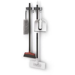 Metaltex Besenleiste ''Hang-up'' in Grau - (B)21,5 x (H)4,5 x (T)5 cm - 27% | Weitere-haushaltshelfer