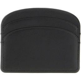 A.P.C. Portemonnaies - porte-cartes demi-lune black - Gr. unisize - in Schwarz - f&uuml;r Damen