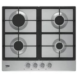 Beko Gaskochfeld Edelstahl HIAG64225SX