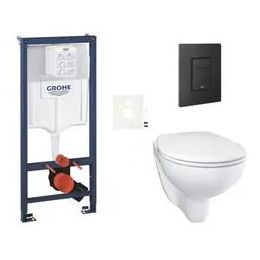 Grohe Bau Ceramic H&auml;nge-WC Set f&uuml;r Trockenbau / Vorwandinstallation SIKOGRSBAUEKF0