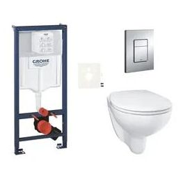 Grohe Bau Ceramic H&auml;nge-WC Set f&uuml;r Trockenbau / Vorwandinstallation SIKOGRSBAUE