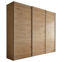 Schwebet&uuml;renschrank STAUD "Includo, Made in Germany", dekor artisan eiche, B:249cm H:222cm T:68cm, Holzwerkstoff, Schr&auml;nke, Schwebet&uuml;renschrank, Mit vier verschiedenen Ausstattungsvarianten