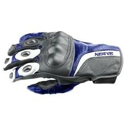 Nerf Motorradhandschuhe NERVE "KQ11" Gr. L, blau (blau, schwarz), Handschuhe, L, mit Weitenverstellung