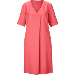 CREATION L PREMIUM Damen A-Linien-Kleid aus reinem Lyocell grapefruit Größe 36