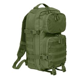Rucksack Brandit "Brandit Accessoires US Cooper Patch medium", Gr. onesize, olive, Polyester, Rucksäcke