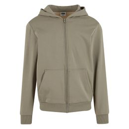 Urban Classics Herren Strickpullover "Urban Classics Herren Cozy Zip Hoody"palegr&uuml;n, Gr. S, unifarben, 95% Baumwolle, 5% Elasthan, Pullover
