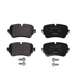 TEXTAR Bremsbelagsatz, Scheibenbremse 2230701 hinten rechts links f&uuml;r SKODA VW SEAT AUDI 4M0698451M 4M0698451L 4KE698451A