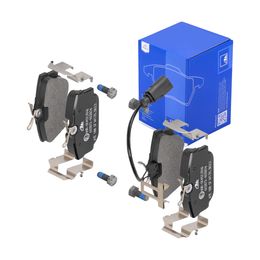 ATE Bremsbelagsatz, Scheibenbremse 13.0460-2874.2 hinten rechts links mit Zubeh&ouml;r f&uuml;r VAG 7D0698451 701698451 7D0698451J