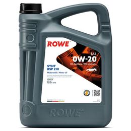 ROWE HIGHTEC SYNT RSP 210 SAE 0W-20 5l Motor&ouml;l f&uuml;r SUZUKI MITSUBISHI MAZDA SUBARU NISSAN HONDA DAIHATSU LEXUS CHEVROLET HYUNDAI TOYOTA ASTON MARTIN I