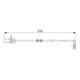 Bosch Bremsensatz, Scheibenbremse hinten rechts links bel&uuml;ftet 330mm f&uuml;r VW AUDI PORSCHE 95B615601G 9A769845100 4G0698451 IJF1413CO6