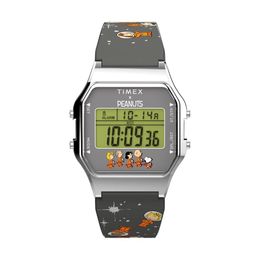 Timex Digital Watch 'Peanuts Space' male Grey size One Size