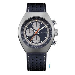 Timex Analog Watch 'Legacy Tonneau' male Blue size One Size