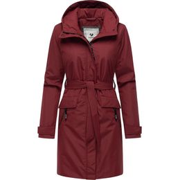 Ragwear Funktionsmantel 'Horatia' Damen Gr&ouml;&szlig;e XXL dunkelrot