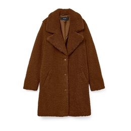 V&eacute;ro Moda VERO MODA Mantel 'VMKYLIE' Damen Gr&ouml;&szlig;e M cognac Wintermantel