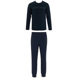 Emporio Armani Pyjama lang Herren Gr&ouml;&szlig;e M navy