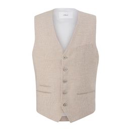s.Oliver BLACK LABEL Anzugweste Herren Gr&ouml;&szlig;e 98 hellbeige