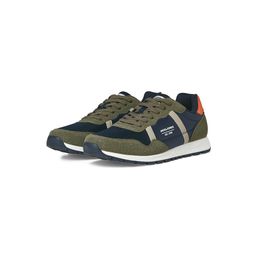 Jack & Jones JACK & JONES Sneaker 'JFWHARROW' Herren Größe 40 navy / oliv / orange