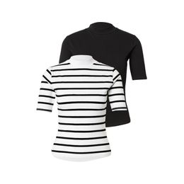 ABOUT YOU Shirt 'Lenni' female Black, White size 34