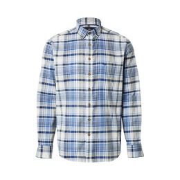 Fynch-Hatton Button Up Shirt male Blue size XXL