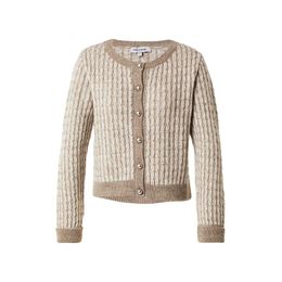 More & More MORE & MORE Strickjacke Damen Gr&ouml;&szlig;e L beige / silbergrau