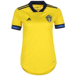 adidas Sportswear Jersey 'Schweden Home EM 2020' female Yellow size L